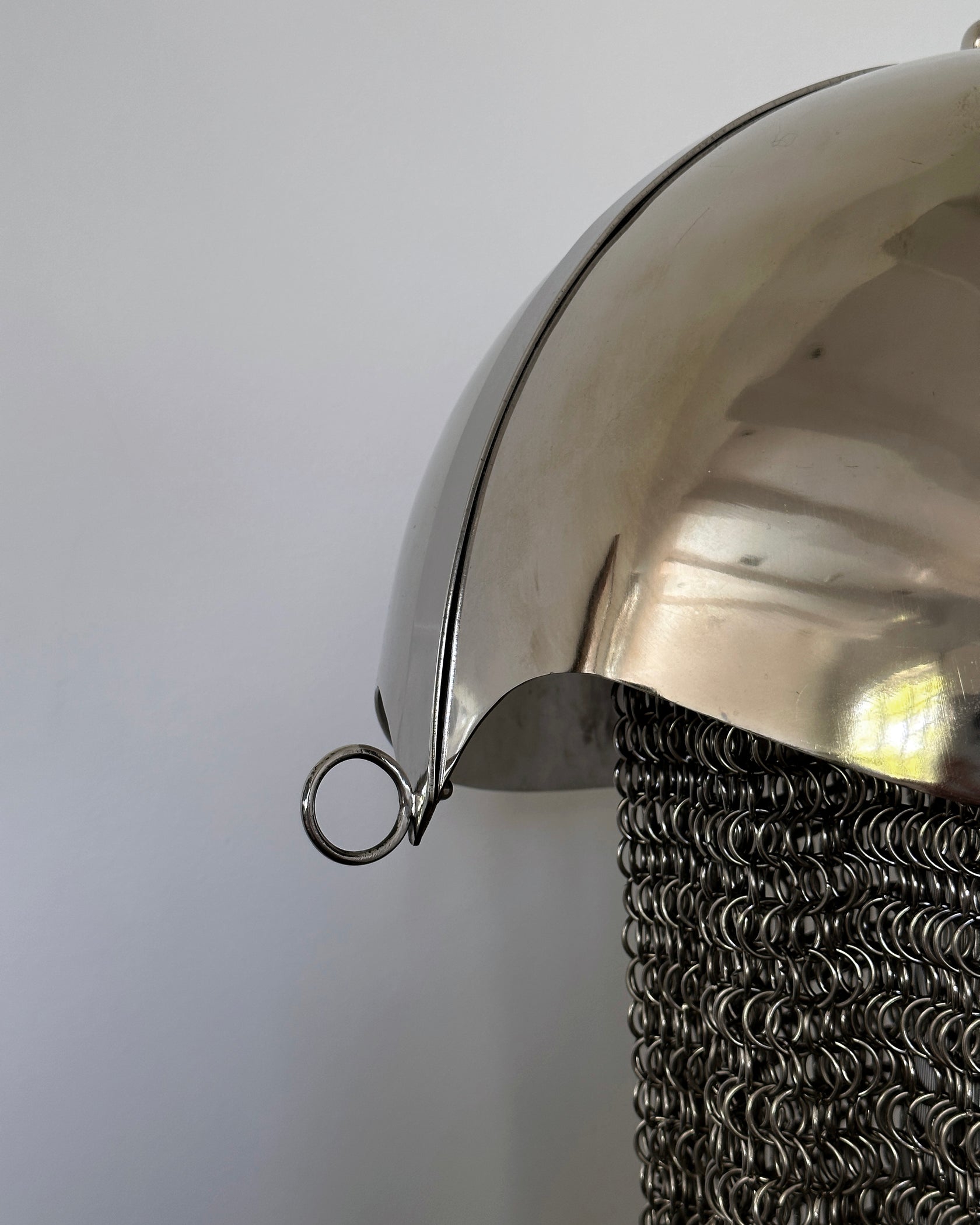 Stainless Steel Chainmail Cyanea Domed Table Lamp 1 of 1, Designed By ...